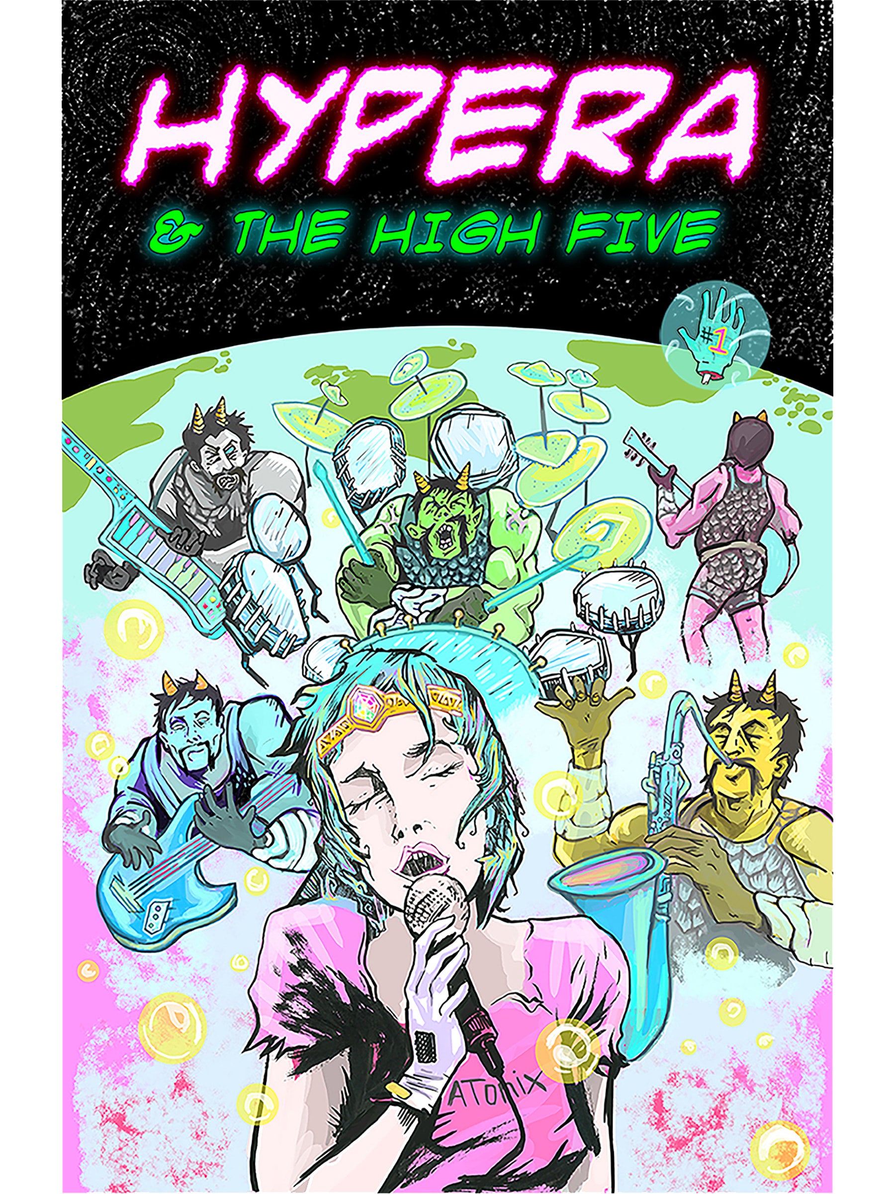 Hypera & The High Five - Comic Issue 1 | Planet Timmehkulon